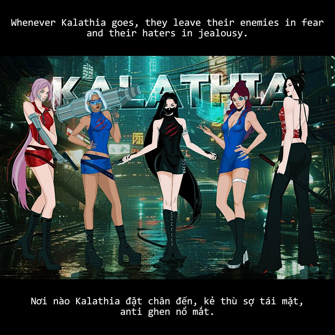 Mini Collection 23 “SASSY BLOOD” – Kalathia